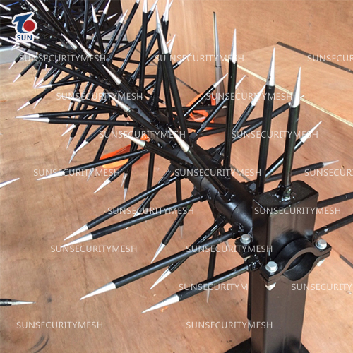 Revolving Wall Spikes | Security rotating wall spikes