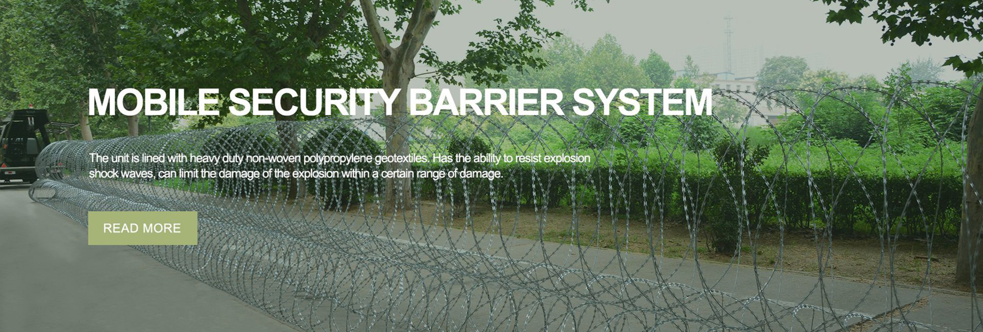 Rapid wire deployment system/razor wire barrier system china suppliers